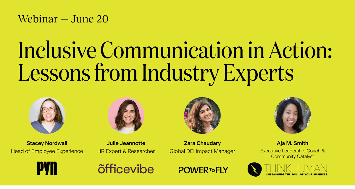 Inclusive Communication in Action: Lessons from Industry Experts