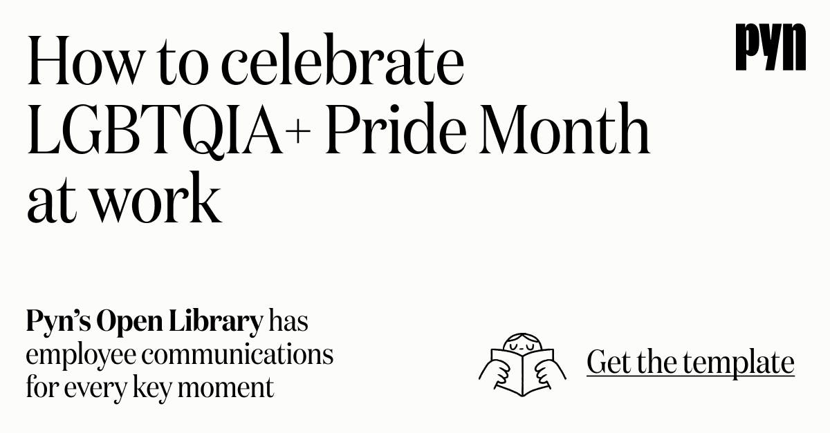 How to celebrate LGBTQIA+ Pride Month at work