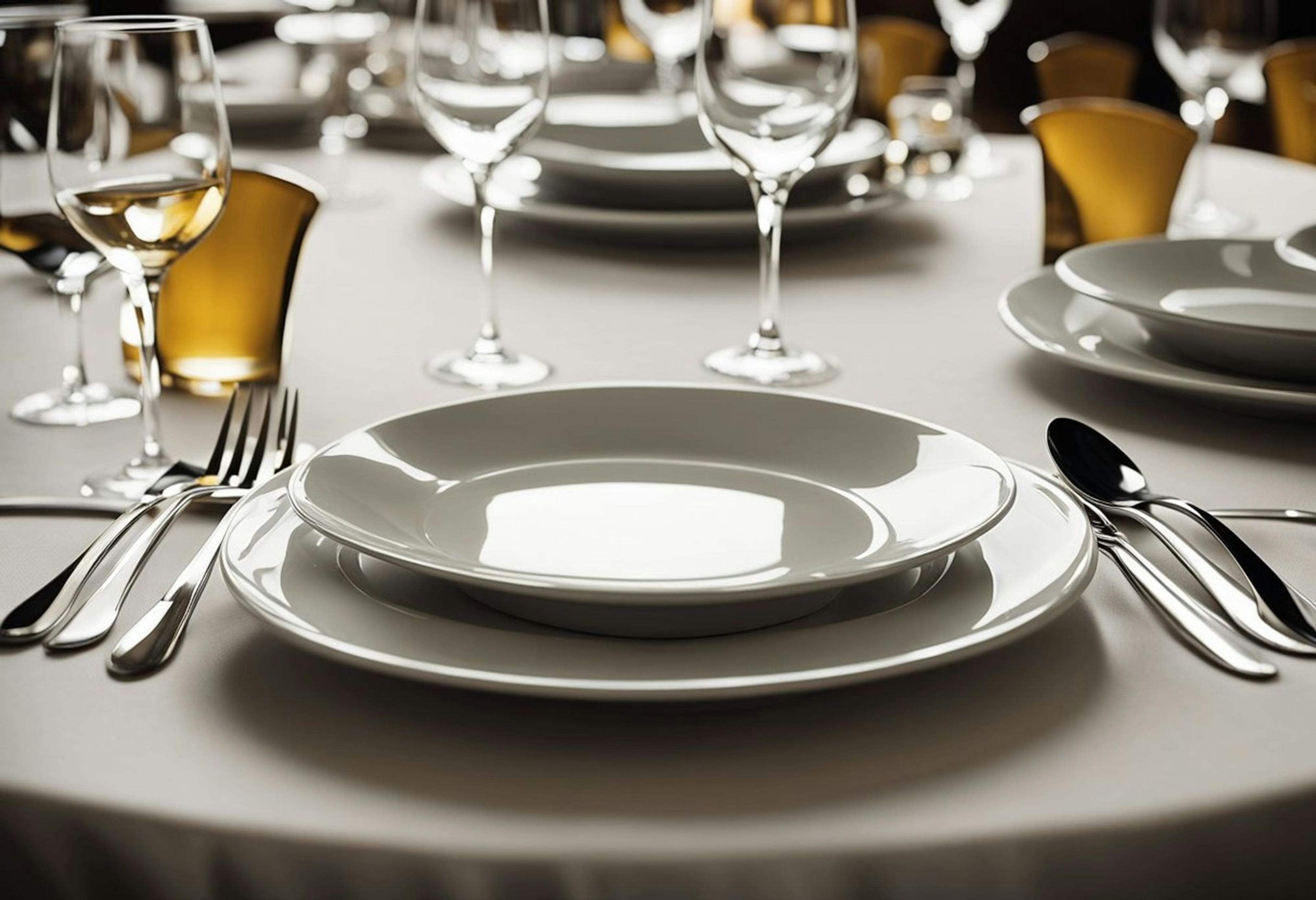 Protocolo para el montaje de mesa en restaurantes