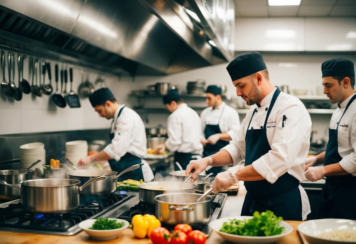 Brigada de cocina: funciones y responsabilidades