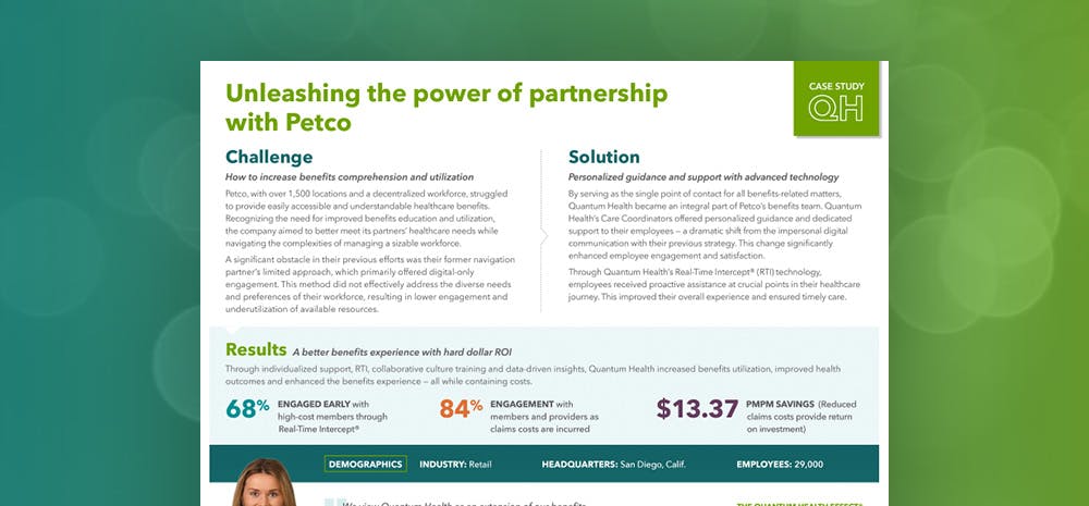 Case study: Petco’s partnership with Quantum Health turns benefits confusion into clarity ...