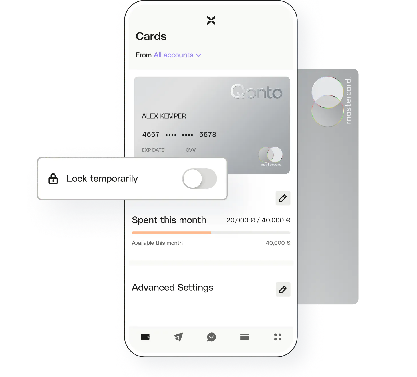 Plus card for smart business expenses • Qonto