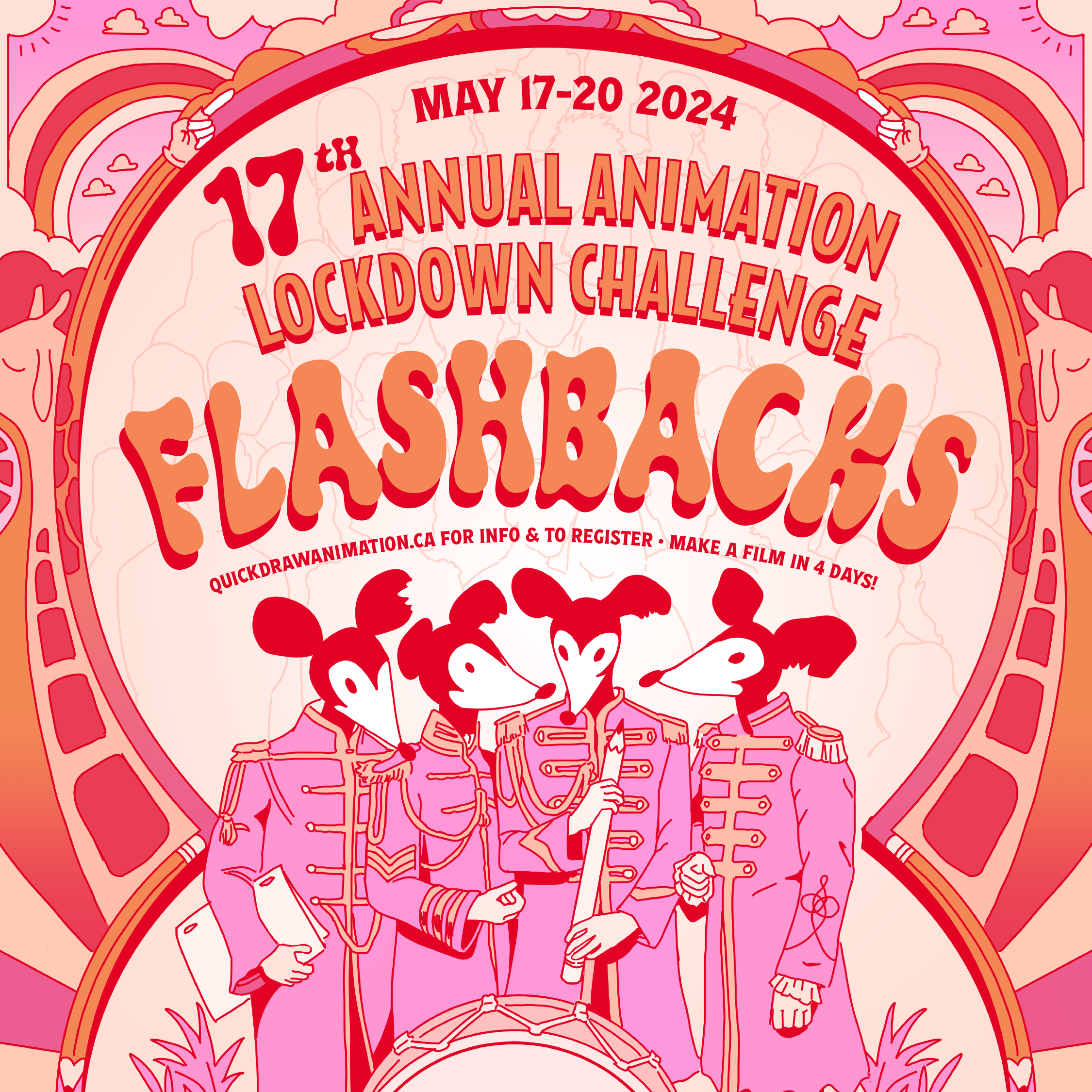 Animation Lockdown 2024 FLASHBACKS EDITION | Quickdraw Animation Society