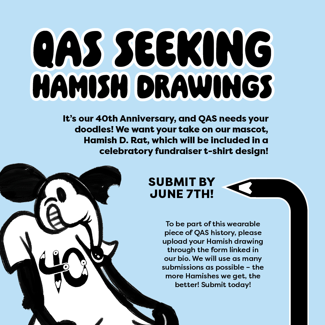 QAS Seeking Hamish Drawings! | Quickdraw Animation Society