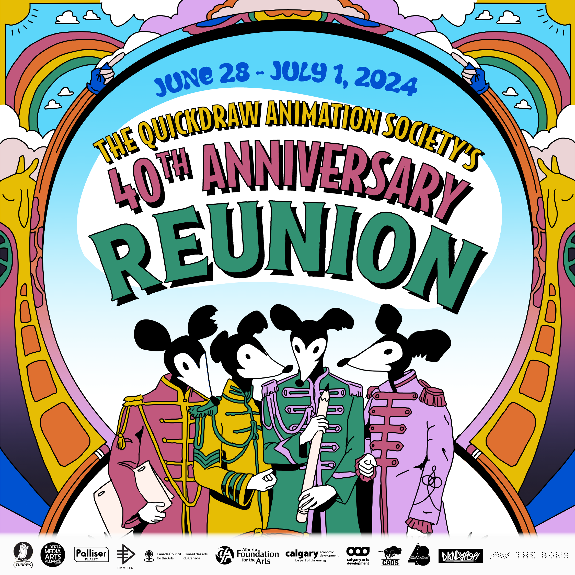 QAS's 40th Reunion EVENT POSTED! | Quickdraw Animation Society