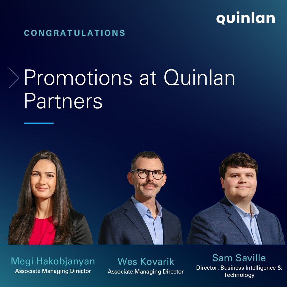 Quinlan Partners Promotes Three Investigators