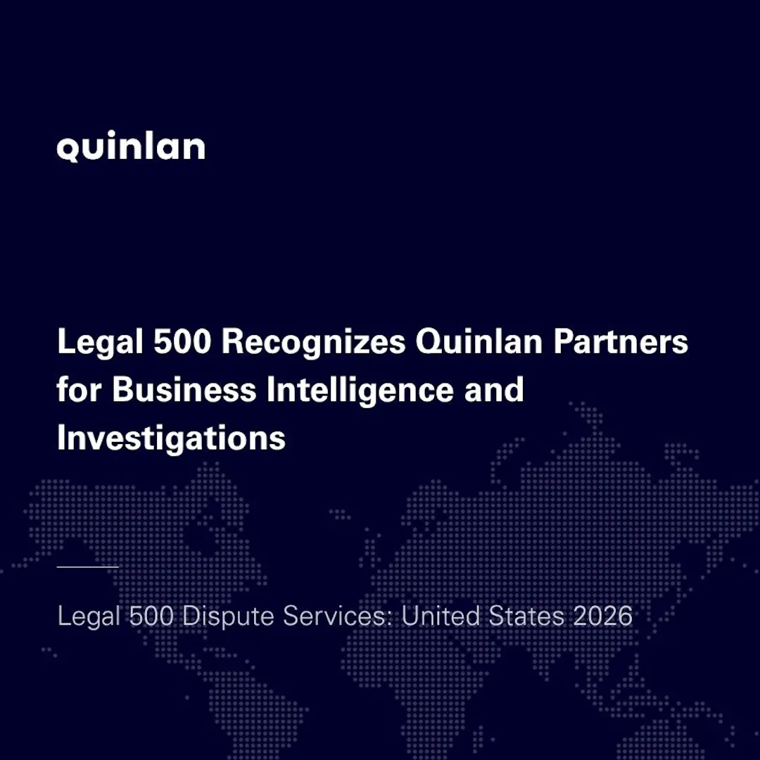 Legal 500 Recognizes Quinlan Partners for Business Intelligence and ...