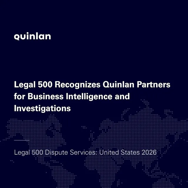 Legal 500 Recognizes Quinlan Partners for Business Intelligence and ...