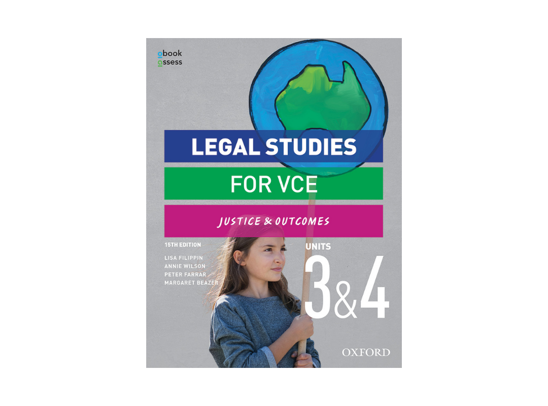 OUP Legal Studies for VCE Units 3 & 4 Justice and Outcomes | Quizlet
