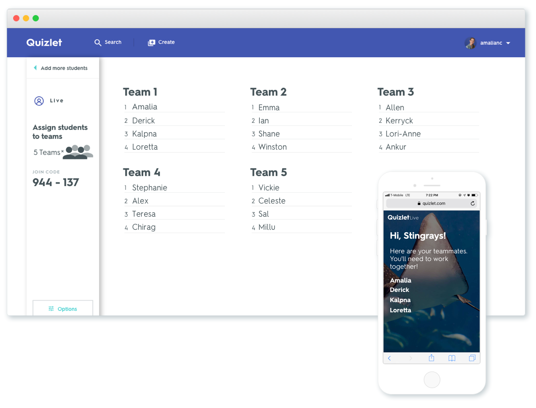 Quizlet Live customizations with Quizlet Teacher | Quizlet