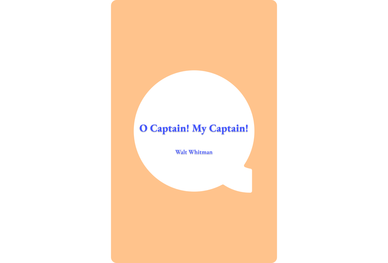 O Captain! My Captain!: Summary & Analysis | Quizlet