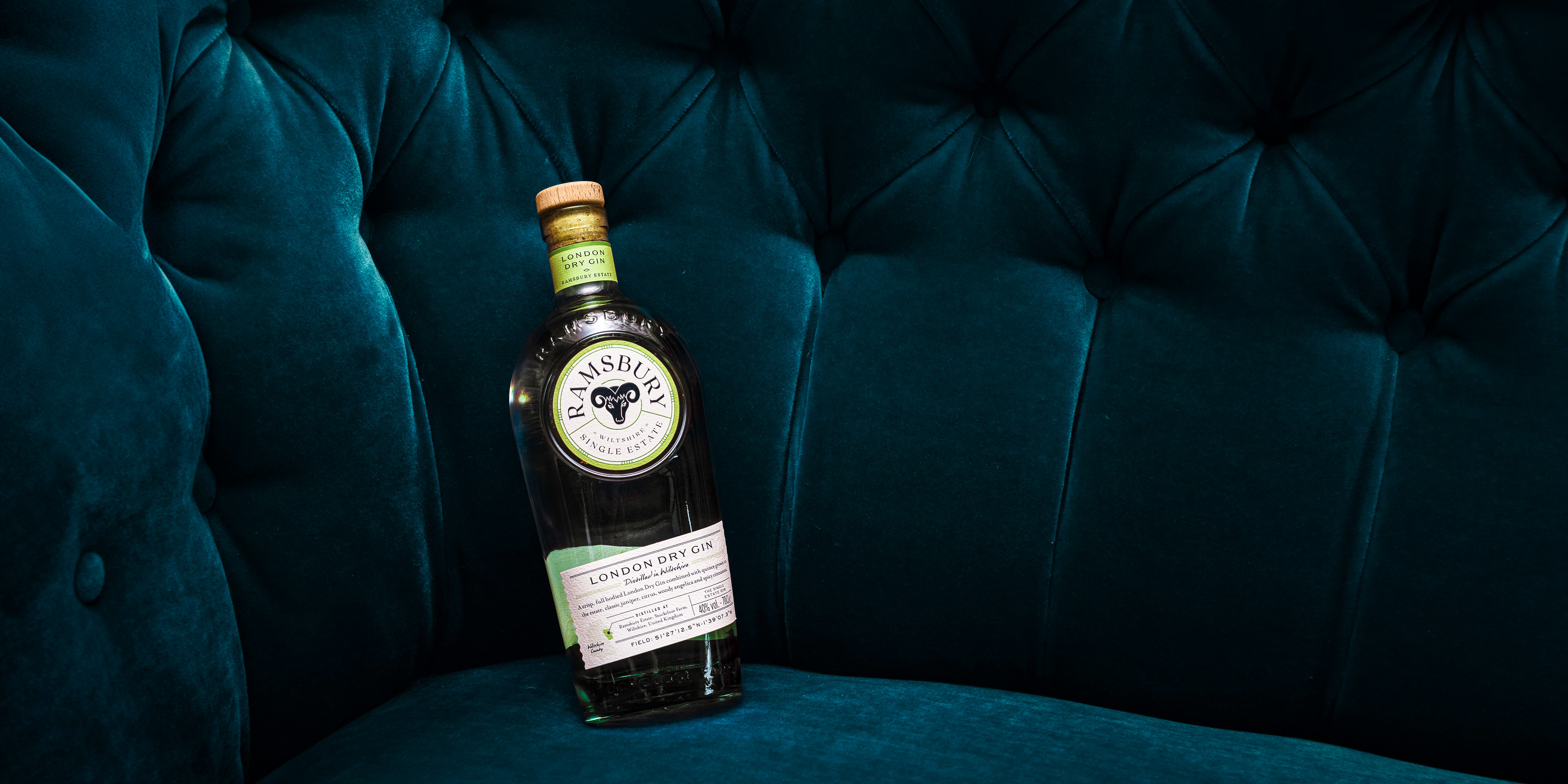 Ramsbury • Ramsbury Gin awarded with double gold.