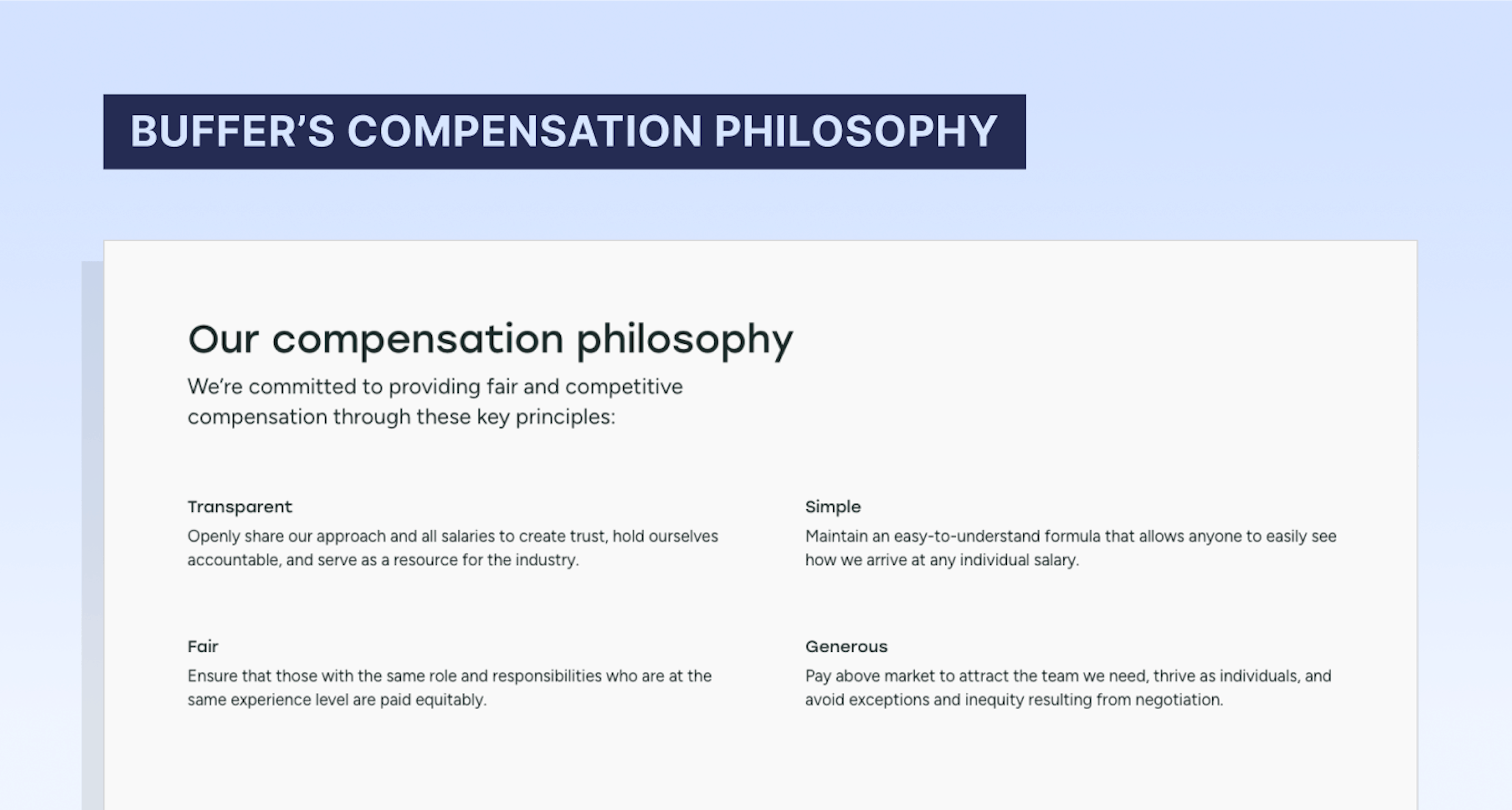 How to create an effective compensation philosophy: complete guide