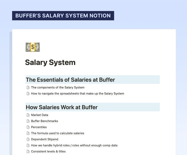 Compensation stories: Buffer’s radically transparent salary system