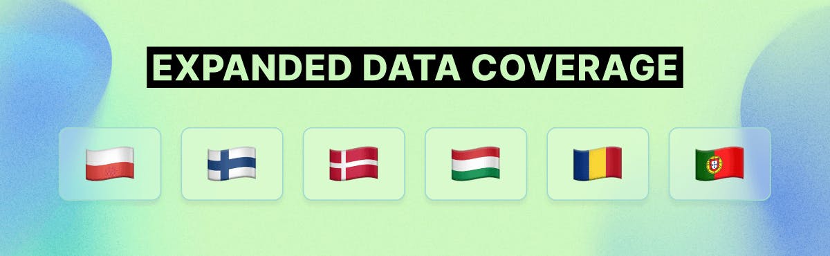 Product update: Ravio goes global with expanded data coverage