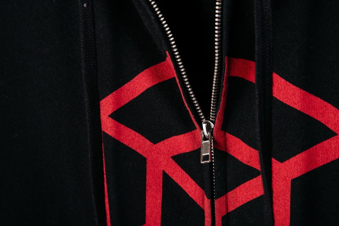 How does over-the-zipper printing work?