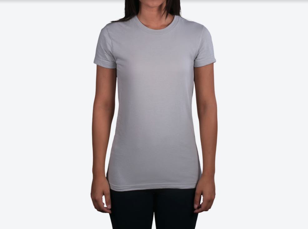 T-Shirt Color Palette: Shades of Gray