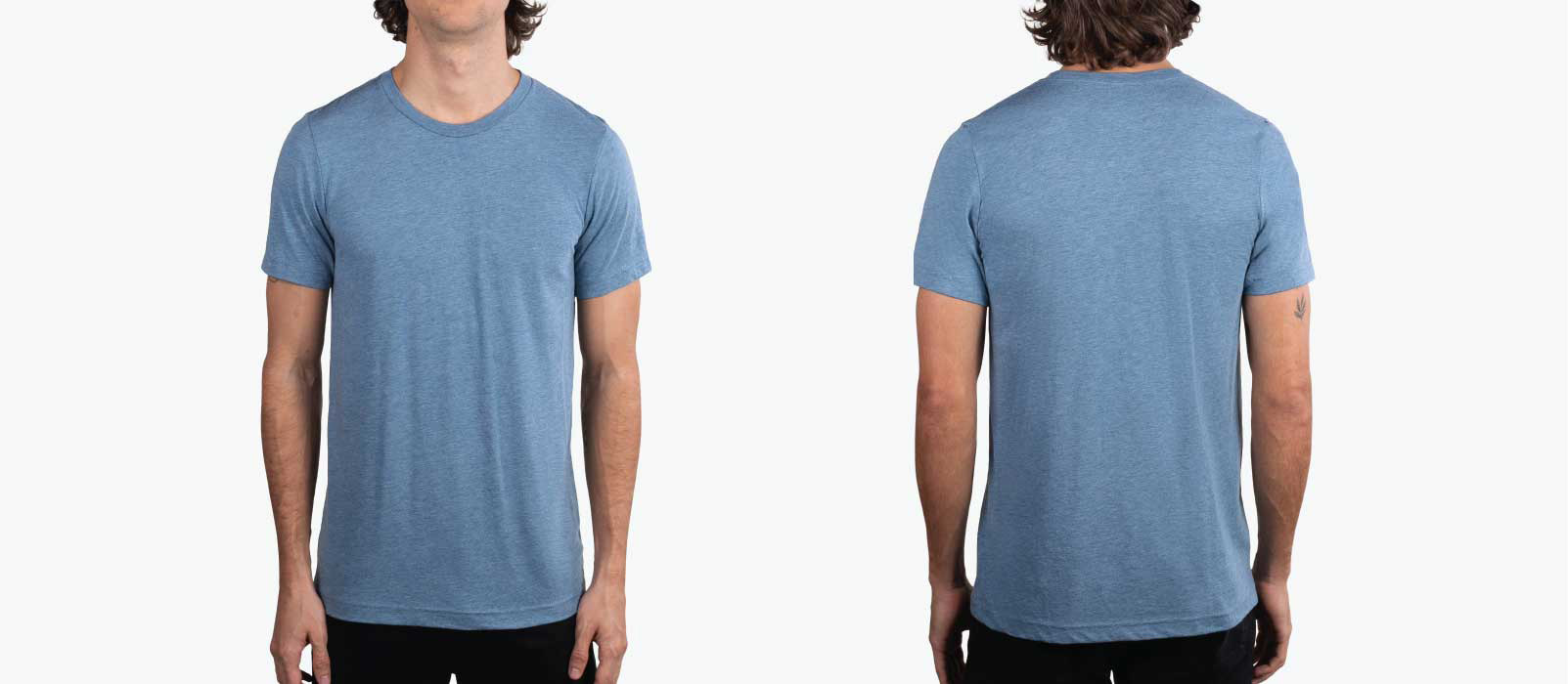 T-Shirt Color Palette: Shades of Blue