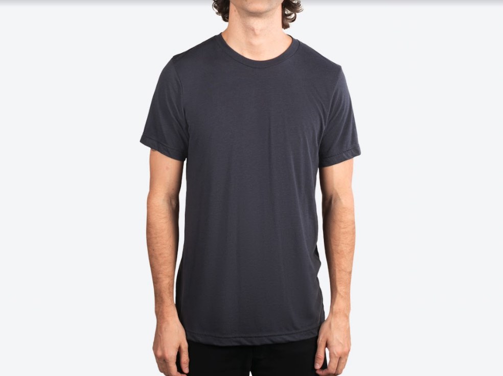 T-Shirt Color Palette: Shades of Gray