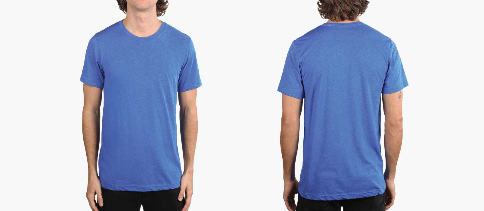 T-Shirt Color Palette: Shades of Blue