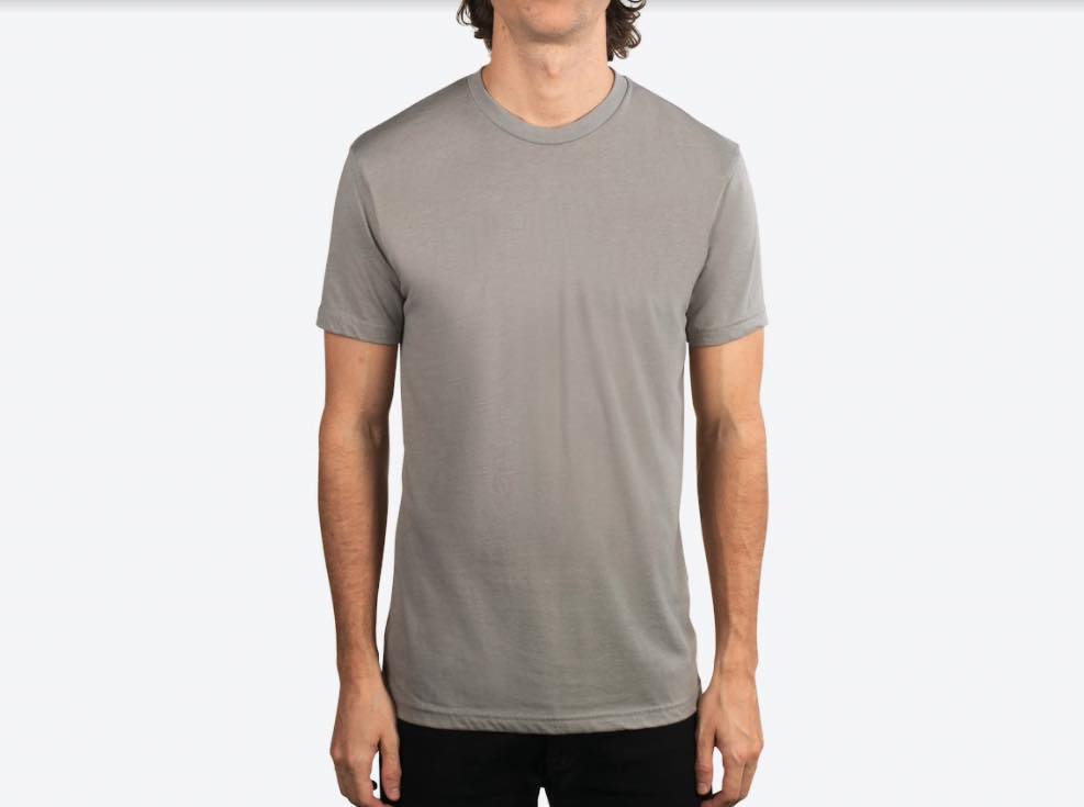 T-Shirt Color Palette: Shades of Gray