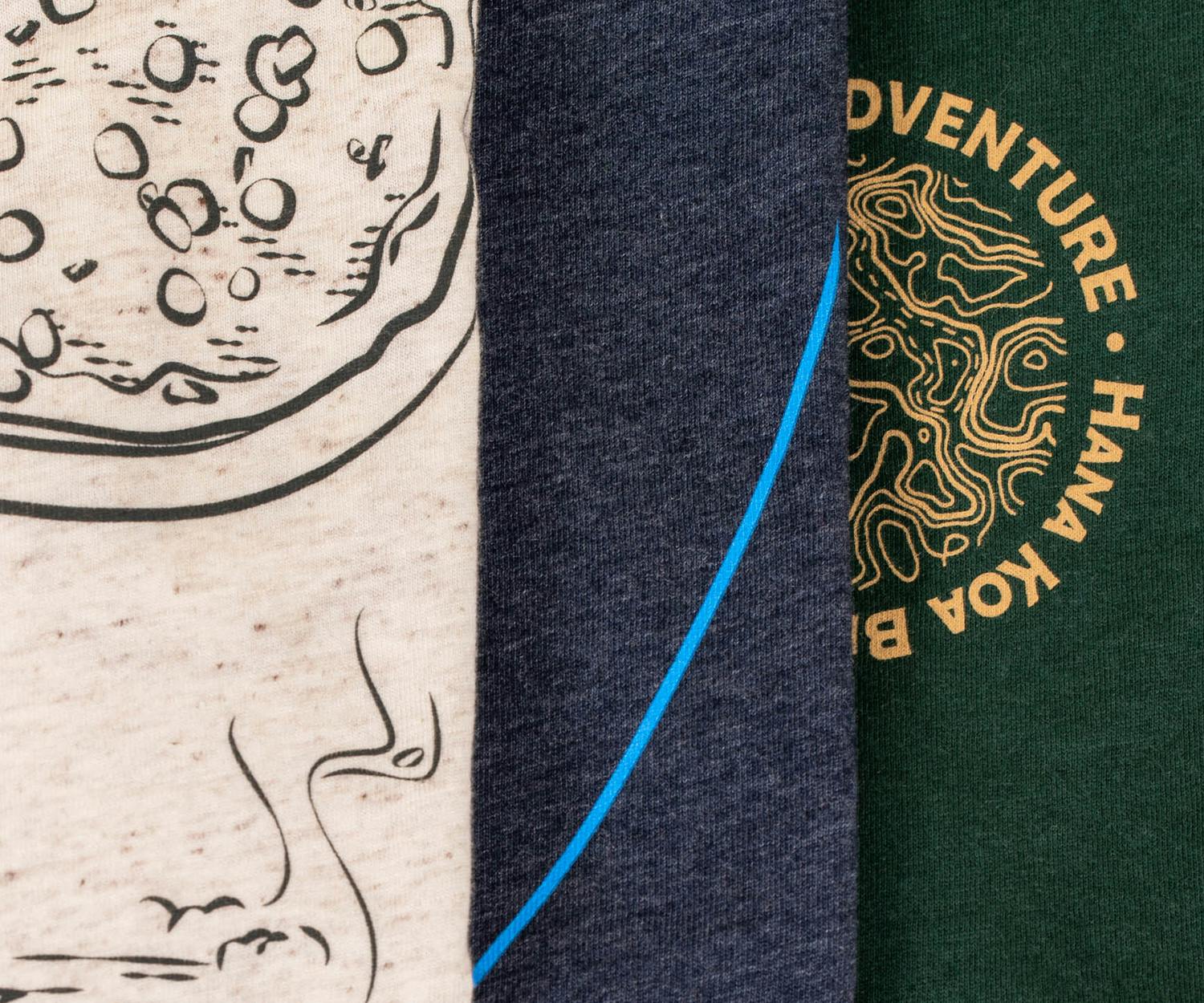 A Visual Guide to T-Shirt Fabric Blends