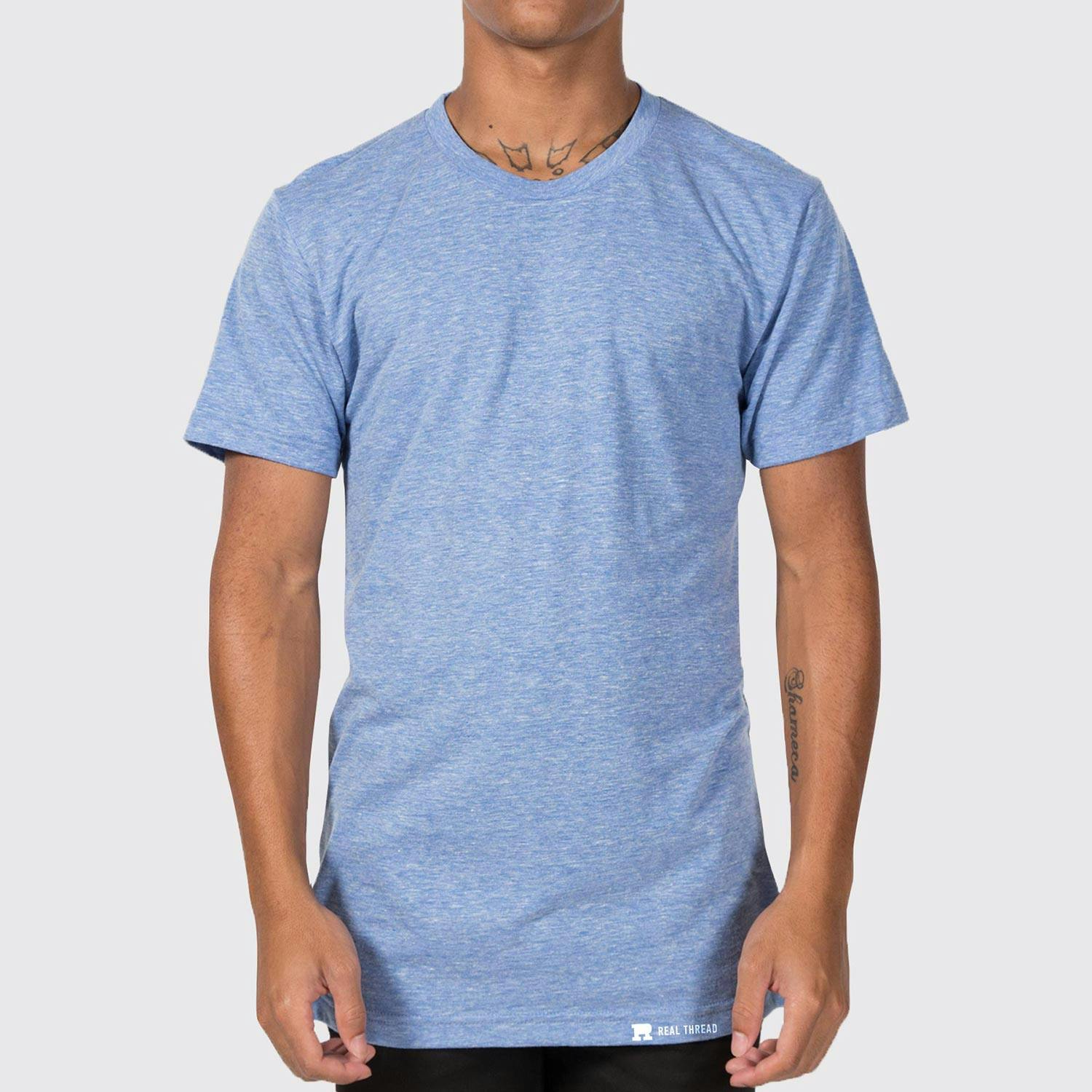 American Apparel TR401 Tri-blend Template Modeled