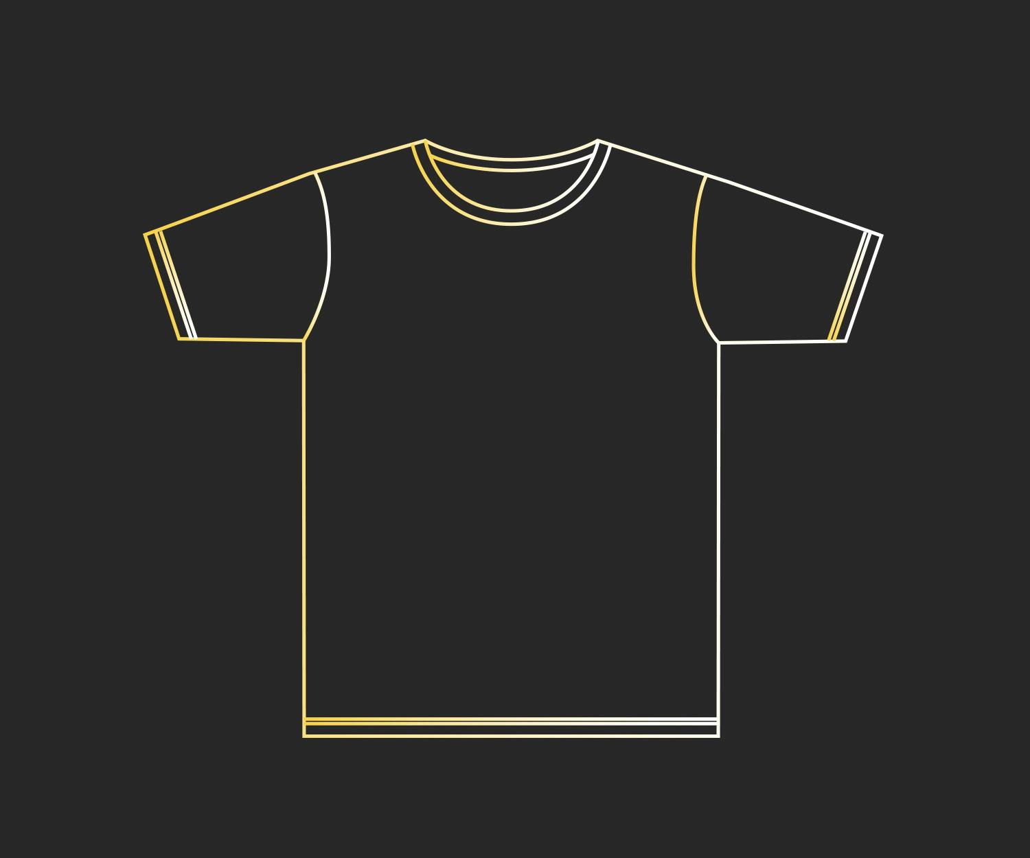 Unisex Basic Fit Crew Neck Template