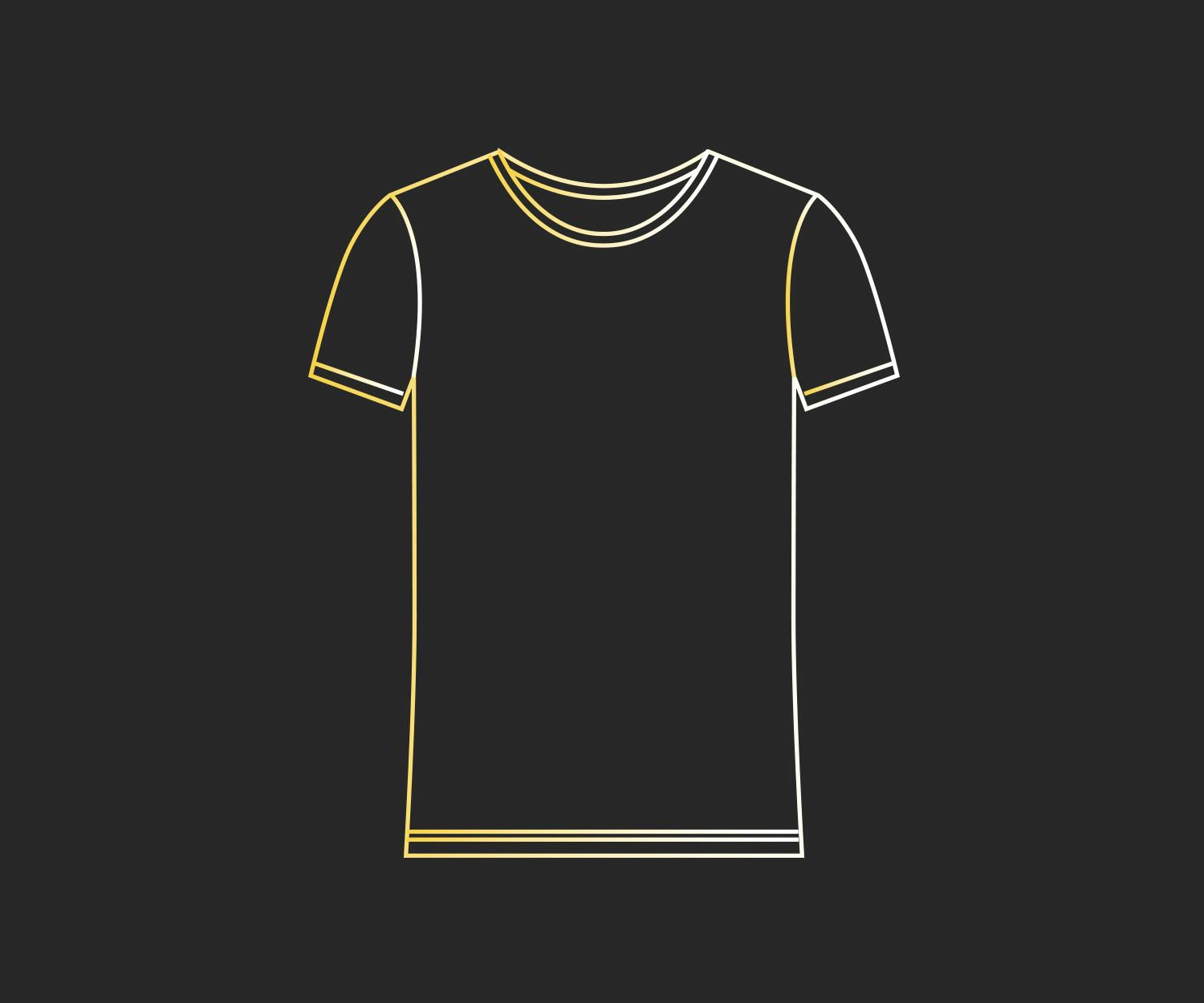 Women's V-neck Template