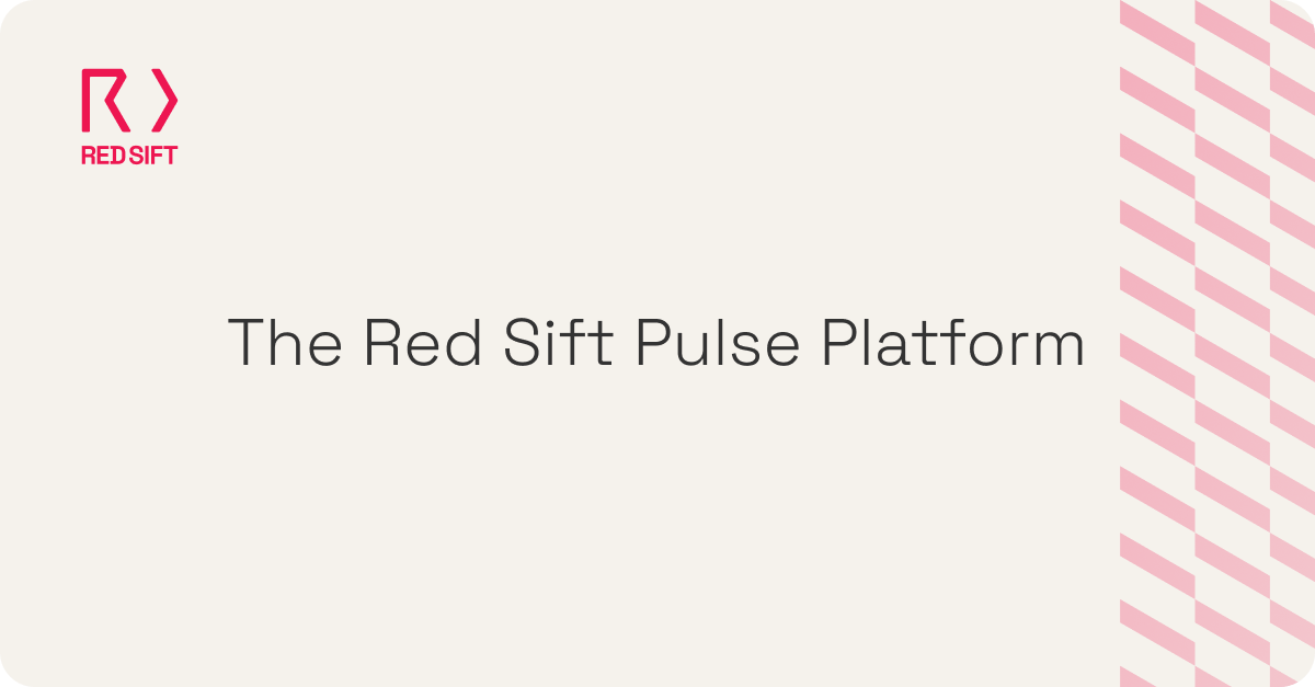 The Red Sift Pulse Platform