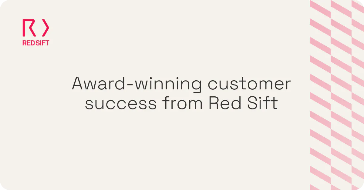Atención al cliente galardonada de Red Sift
