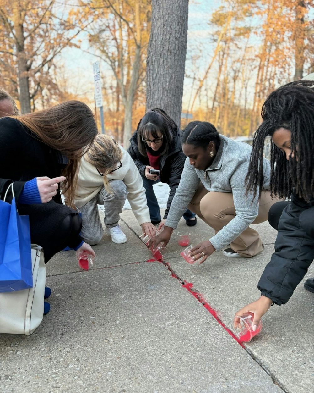 Sidewalk Installations | Red Sand Project