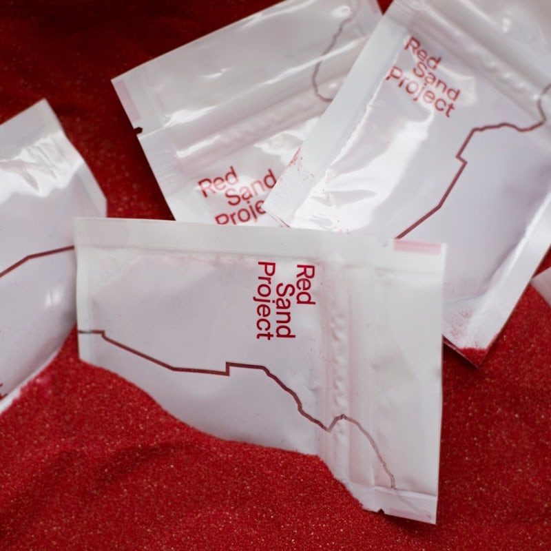 Sidewalk Installations | Red Sand Project