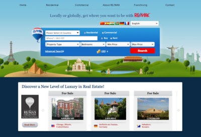 Global.remax.com: Head Start on Worldwide Trend | RE/MAX NEWS
