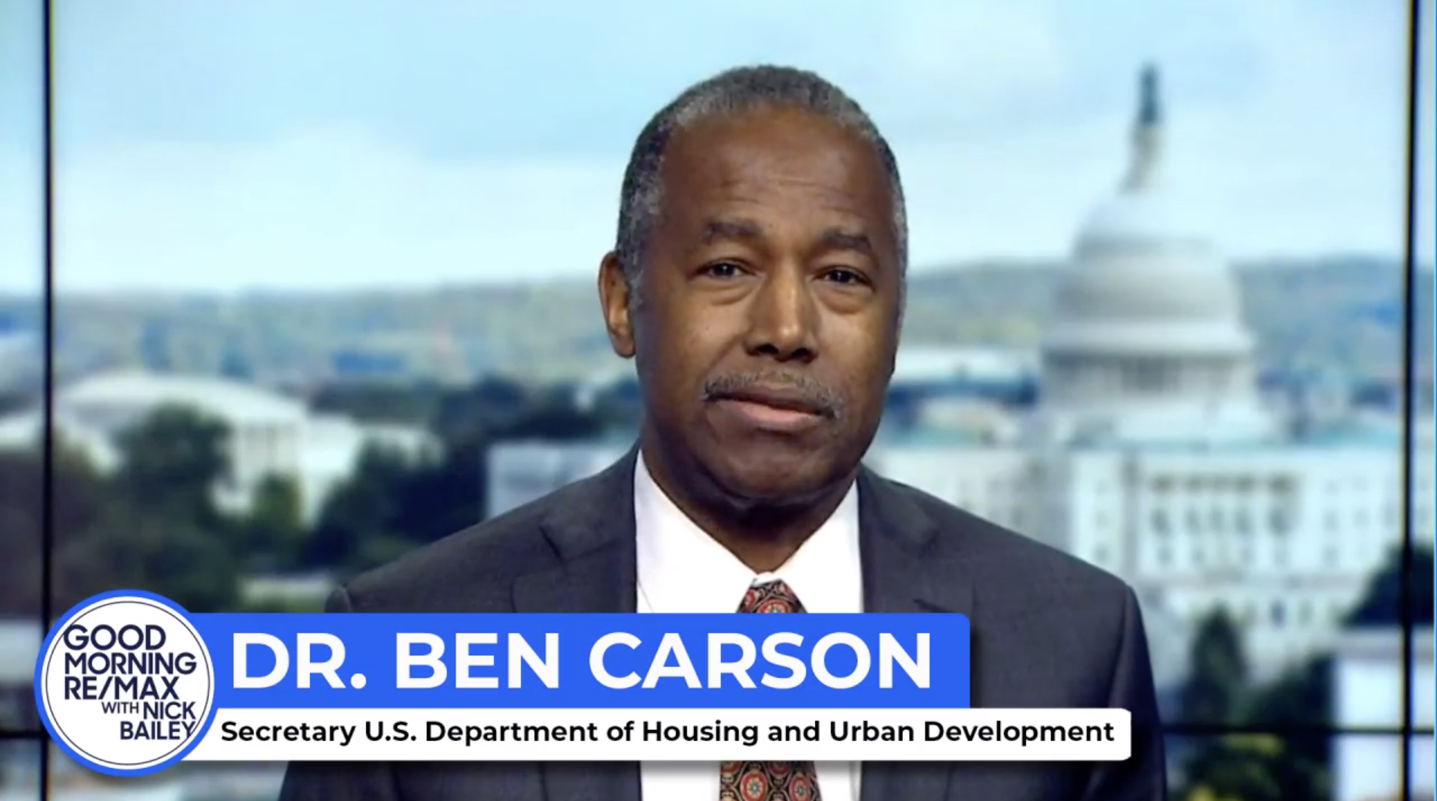 Sec. Carson: ‘We Want the American Dream to Resume’ | RE/MAX NEWS