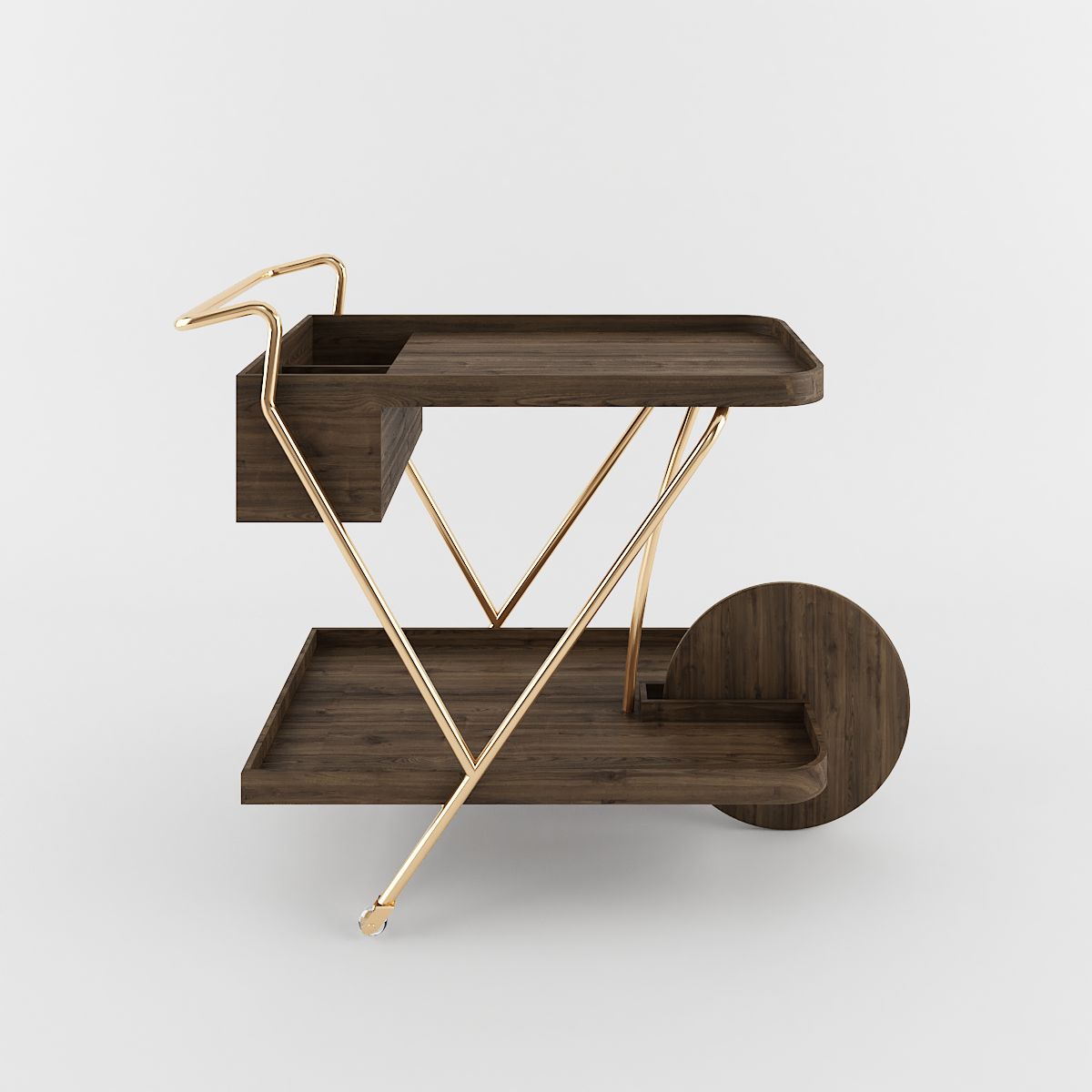 CARRINHO BAR BAROLO | RENDERIZE.