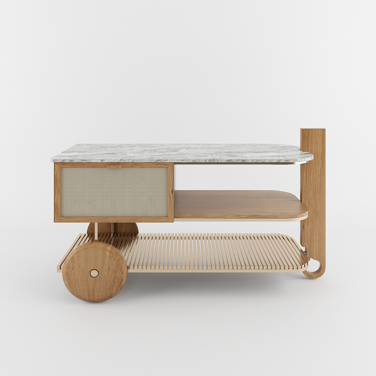 CARRINHO BAR DIN | RENDERIZE.