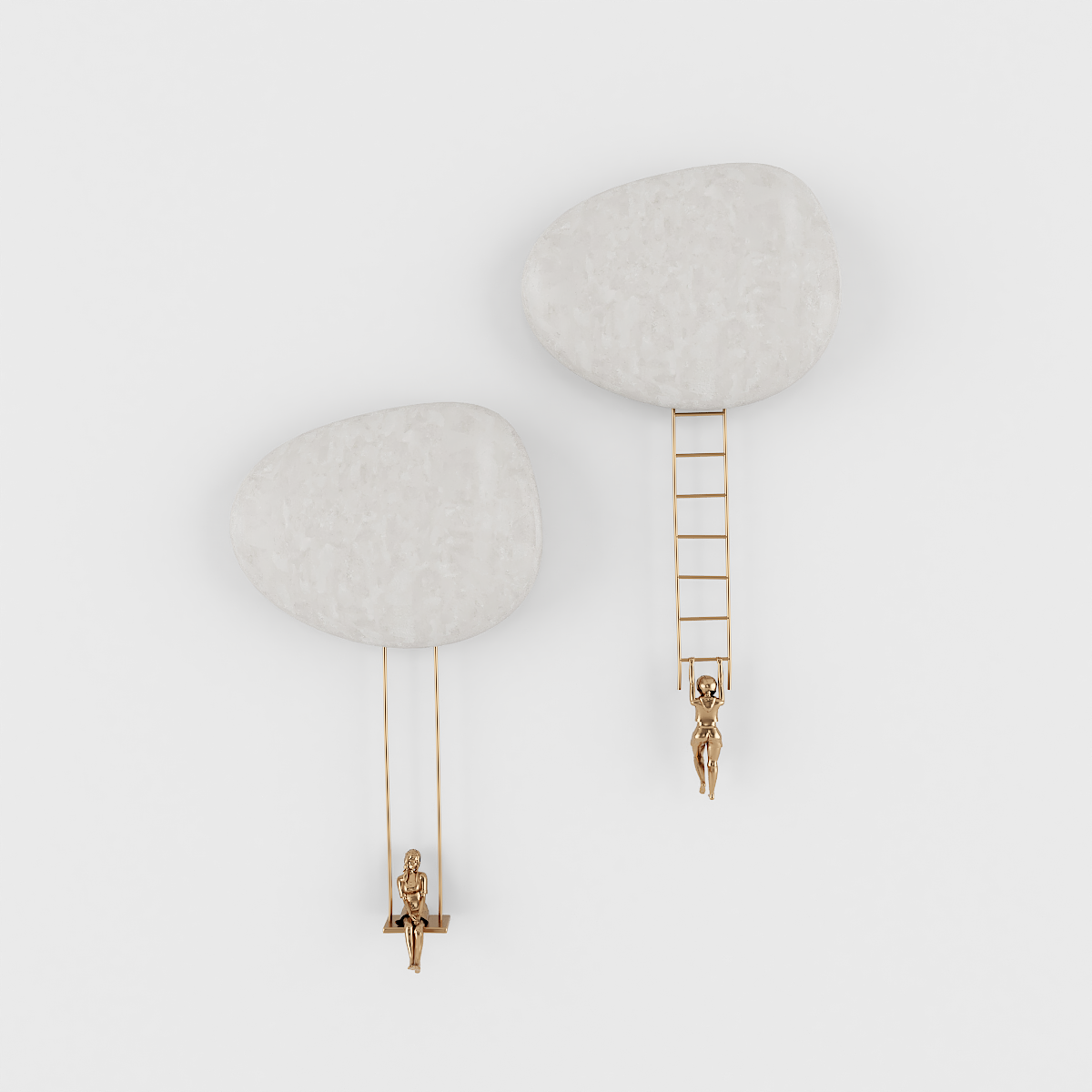 ESCULTURAS NÚVEM NARA OTA | RENDERIZE.