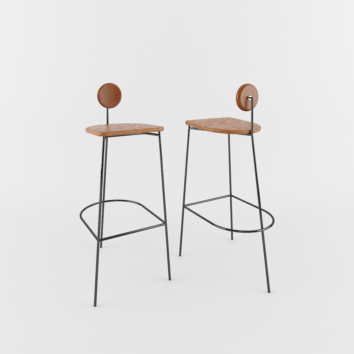 BANQUETA JÓQUEI | RENDERIZE.