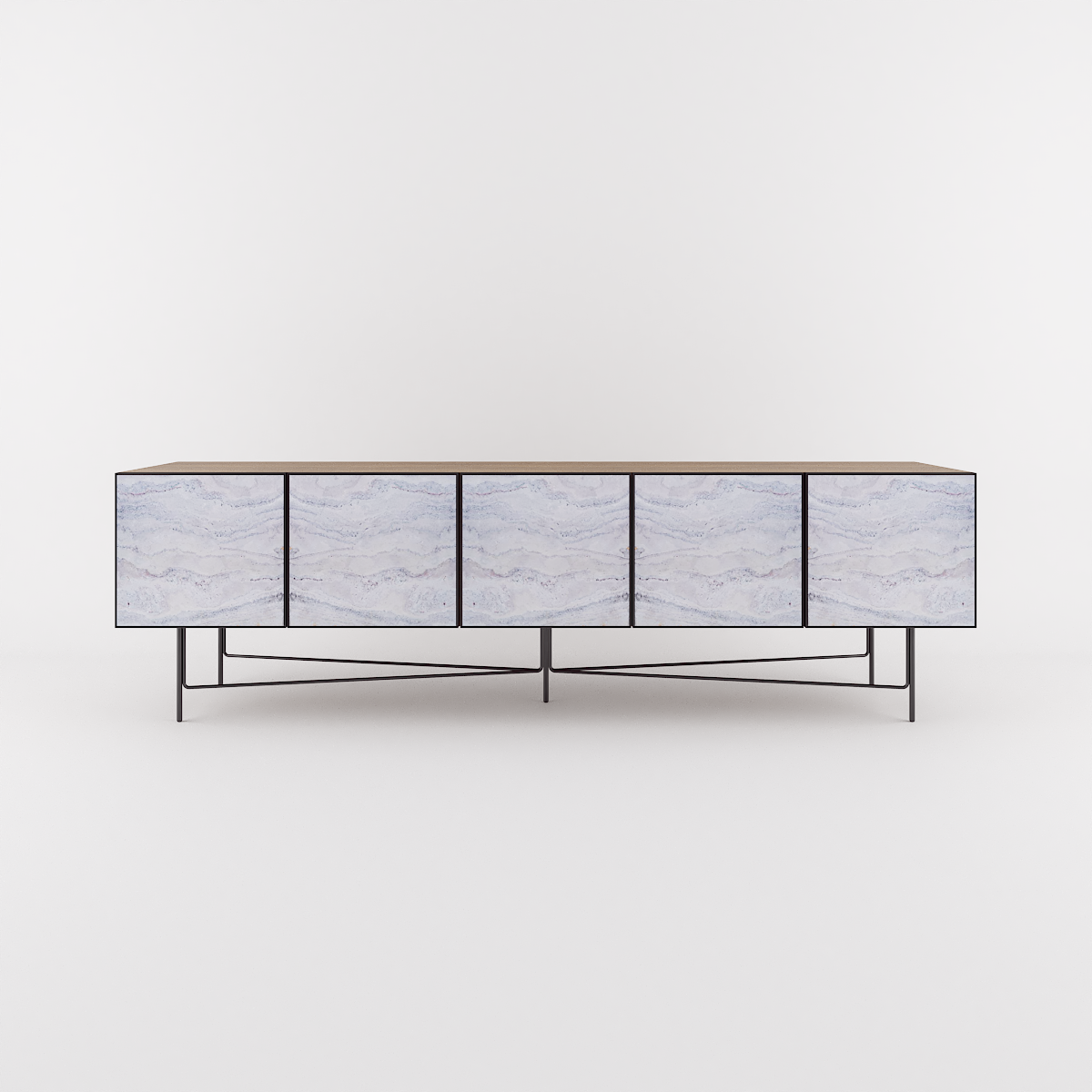 BUFFET MODERNISTA 4ELEMENTOS | RENDERIZE.