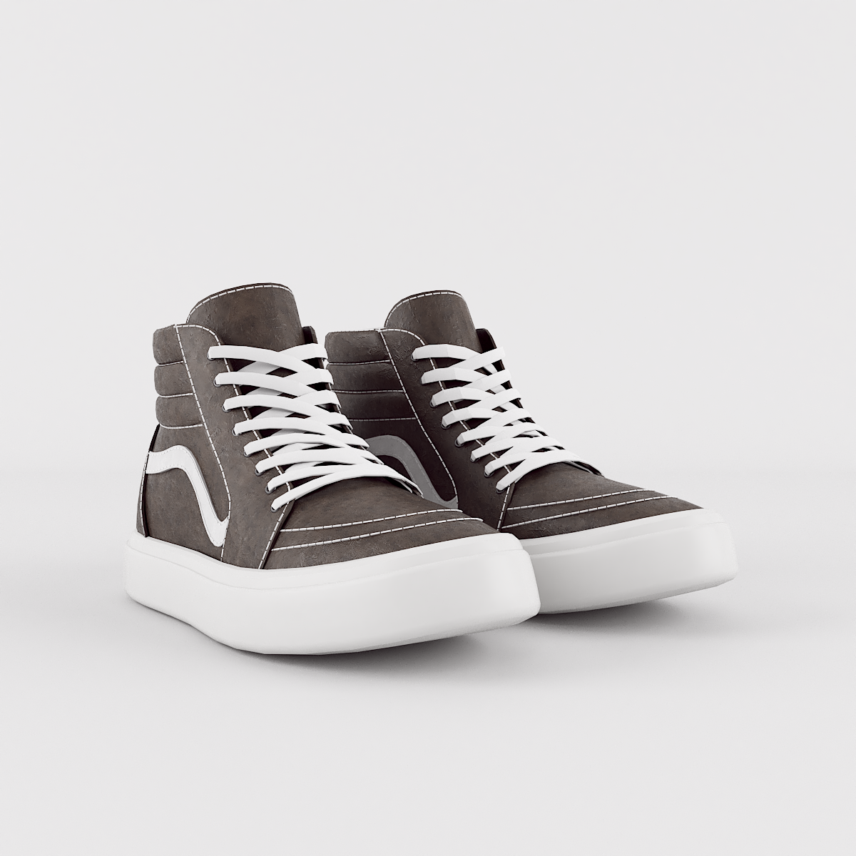 TÊNIS CANO ALTO | RENDERIZE.