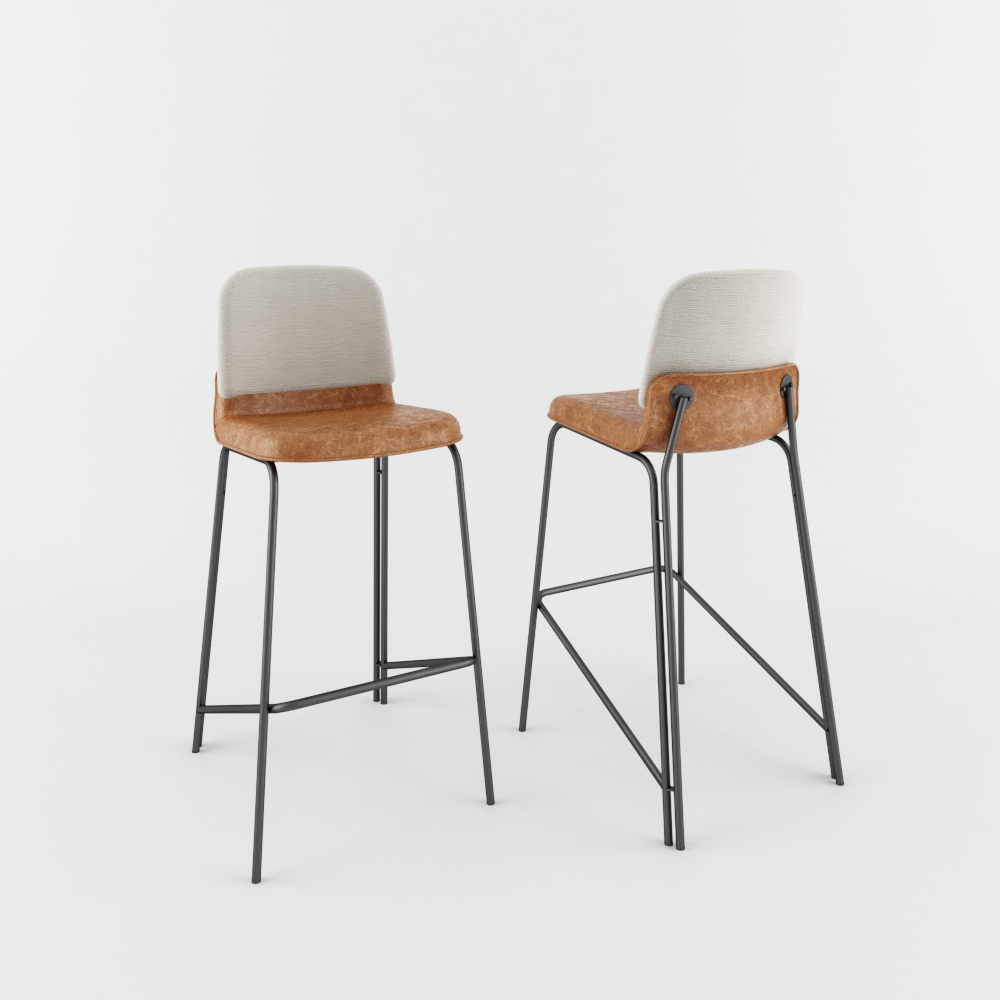 BANQUETA DUETO 01 | RENDERIZE.