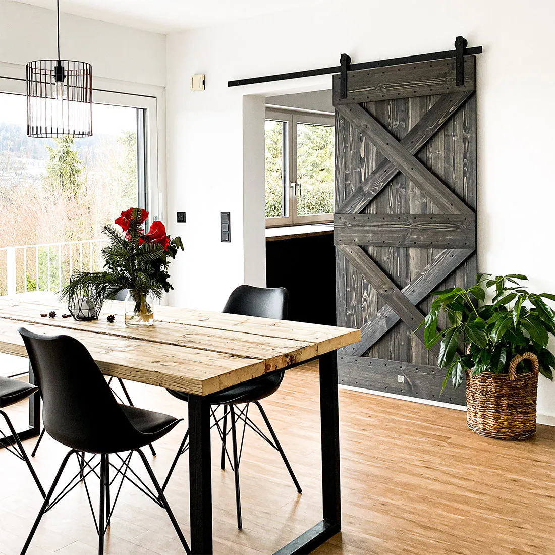 Dining Room Interior Doors 25 Diverse Dining Rooms With Sliding Barn