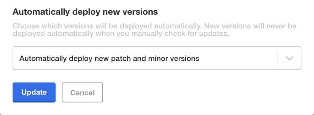 Enable Semantic Versioning and Automatically Deploy New Versions - Replicated