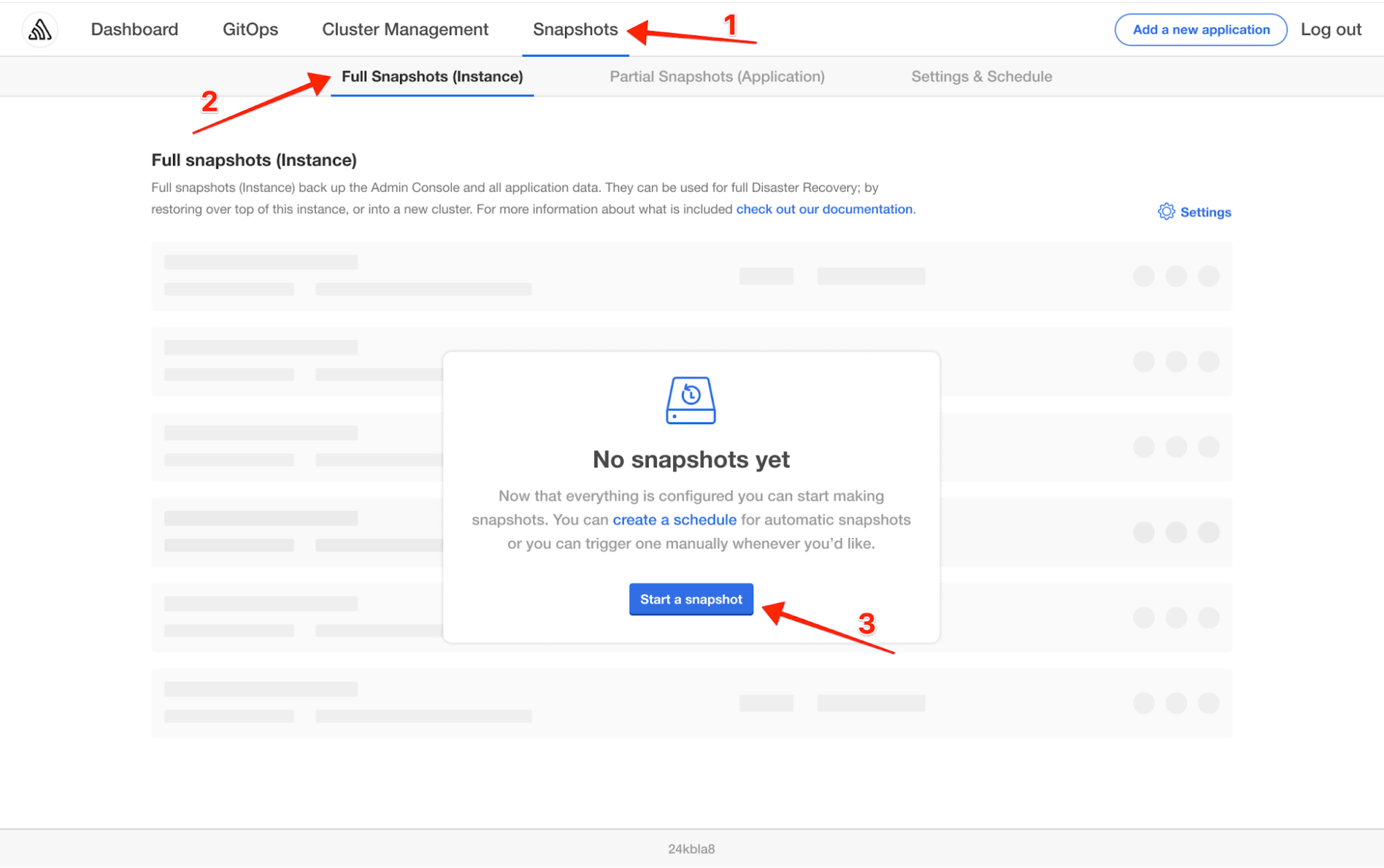 KOTS Snapshots - Disaster Recovery 101 - Replicated
