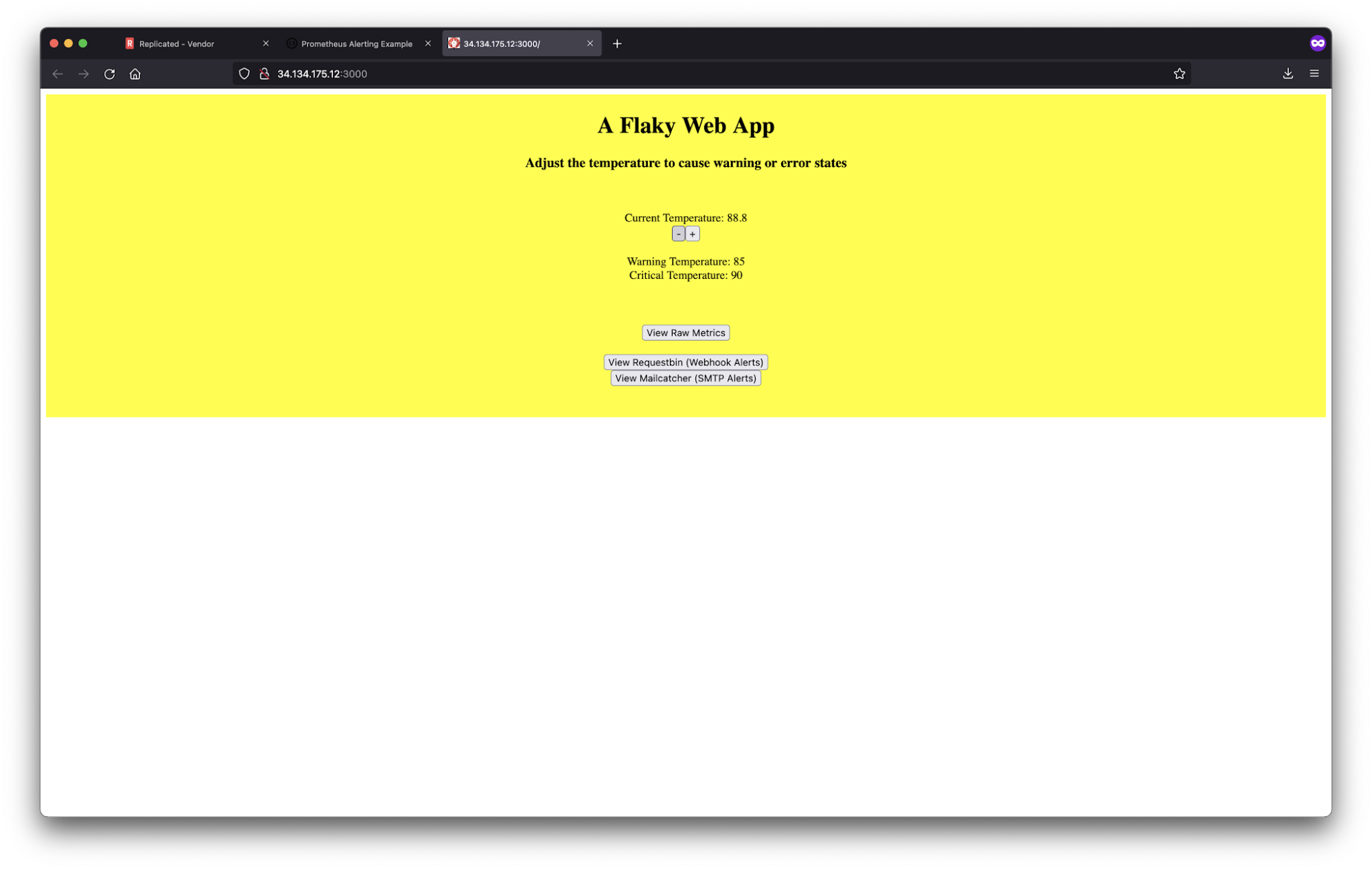 End-to-End Prometheus Alerting Example with Replicated - Replicated