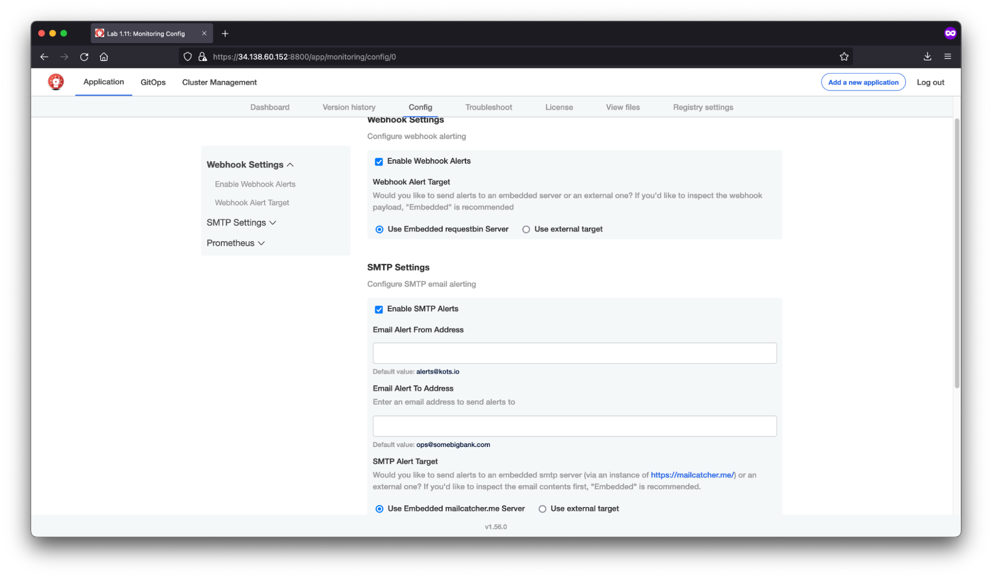 End-to-End Prometheus Alerting Example with Replicated - Replicated