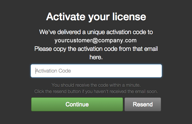 License activation requirement - Replicated