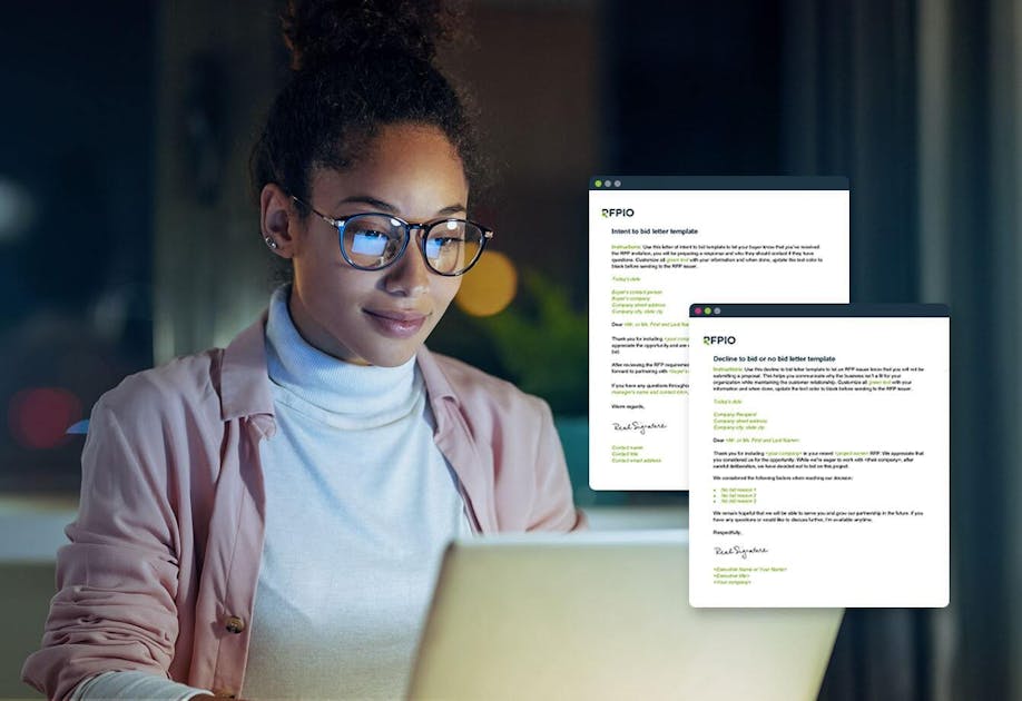 Letter of Intent to Bid & Guide | Responsive