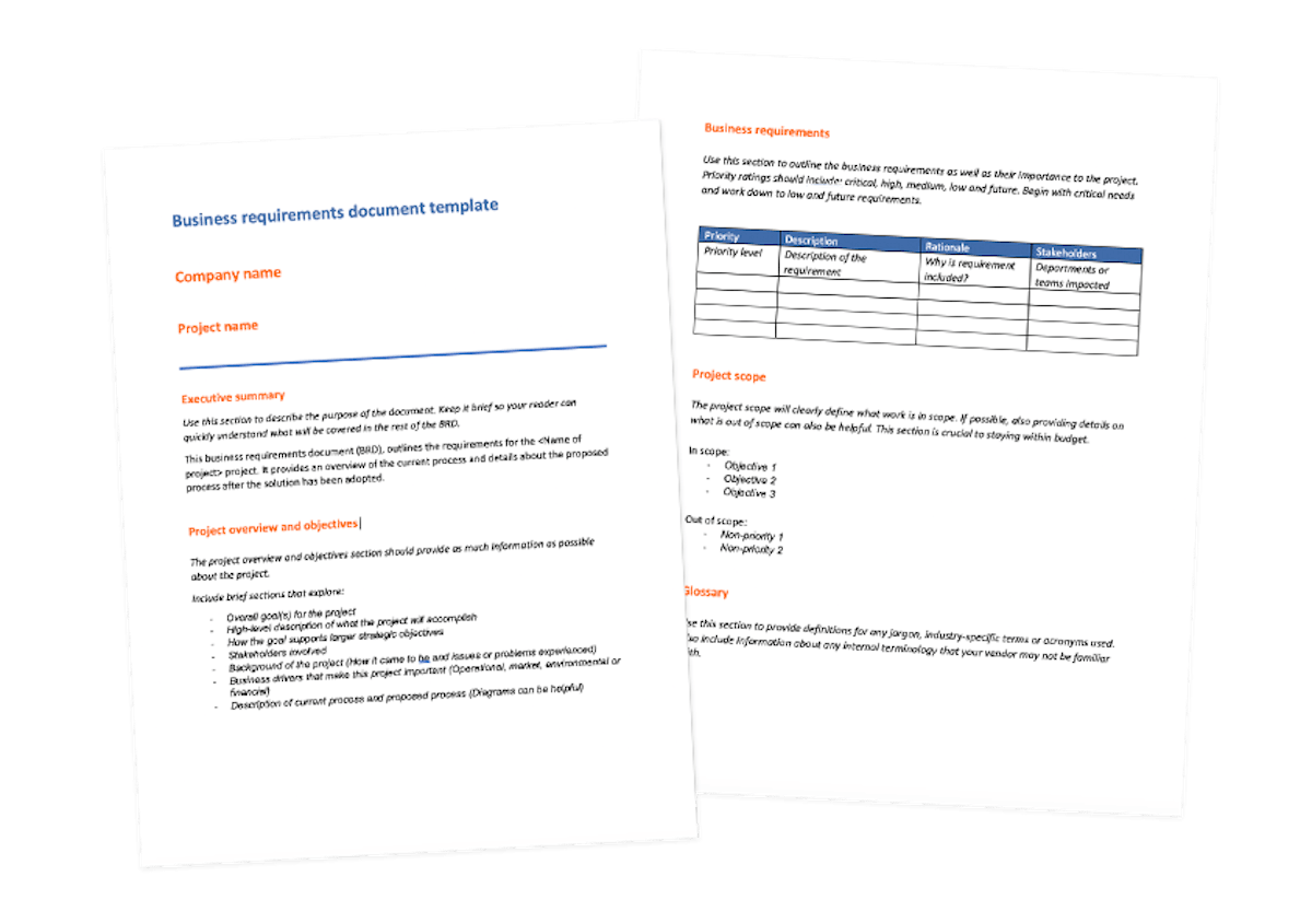 Business Requirements Document: Tips & Templates | Responsive